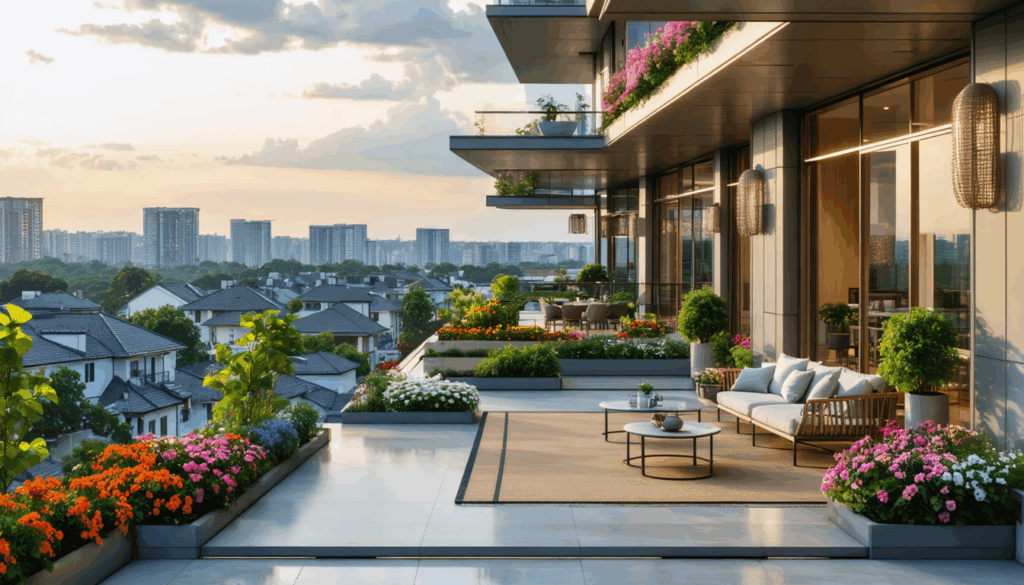 Terrasses en hauteur : quelles règles pour surplomber en 2025