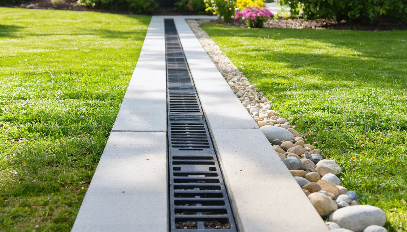 Rigole de drainage : le guide facile pour un aménagement réussi