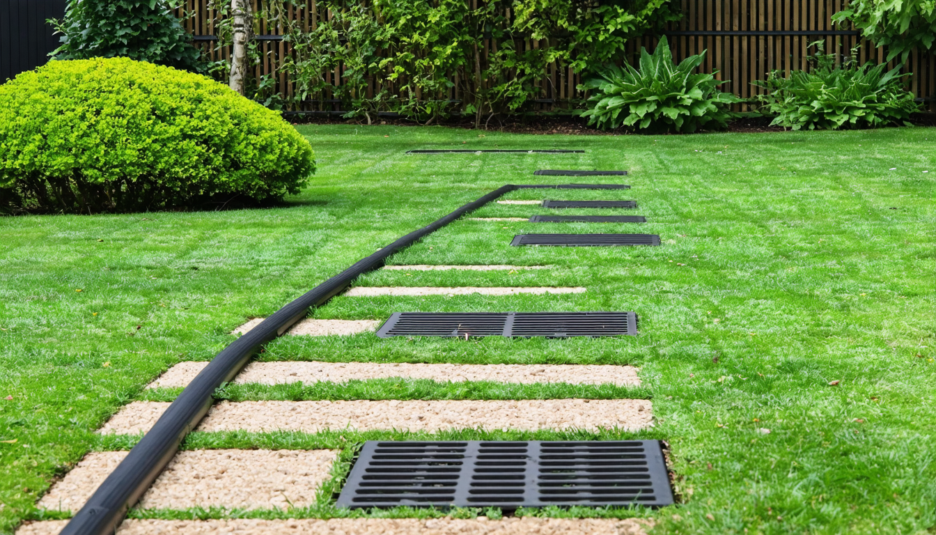 Rigole de drainage : le guide facile pour un aménagement réussi