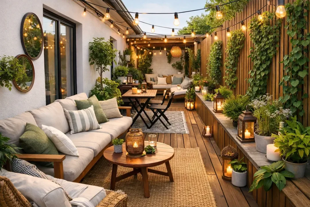 Amenagement Terrasse En Longueur