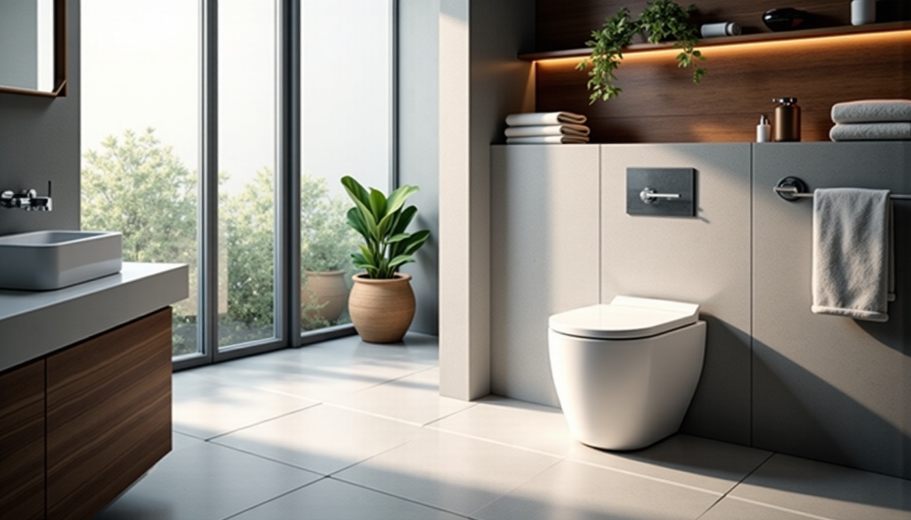 WC sans bride : avantages et inconvénients essentiels